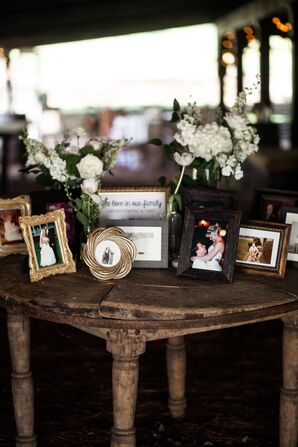 Rustic Wedding Reception Decor
