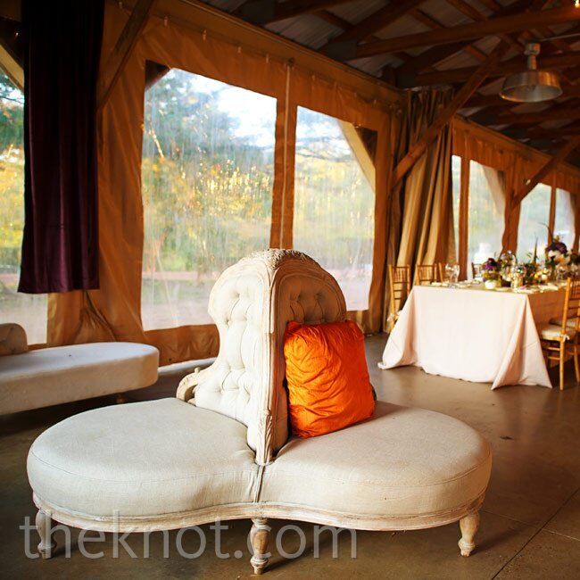 Vintage Wedding Reception Lounge
