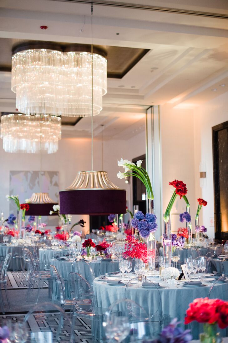 Chic Modern Ballroom Reception