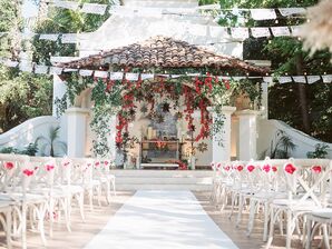 Romantic Spanish-Style Outdoor Reception