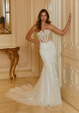 Basque Waist Wedding Dresses | The Knot