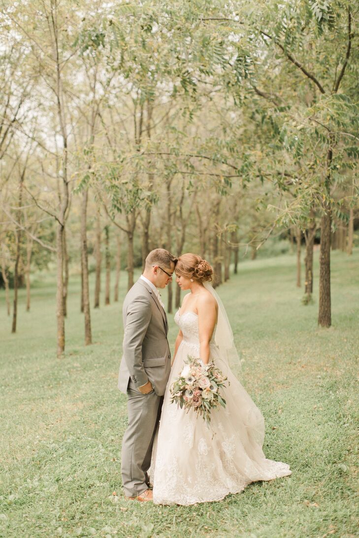 A Rustic Farm Wedding at Barnes' Place in Adel, Iowa