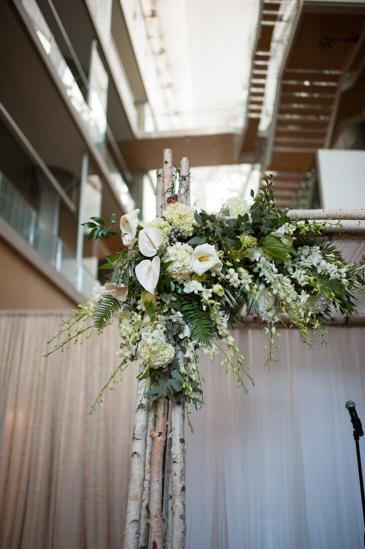 Floral Jewish Wedding Chuppah