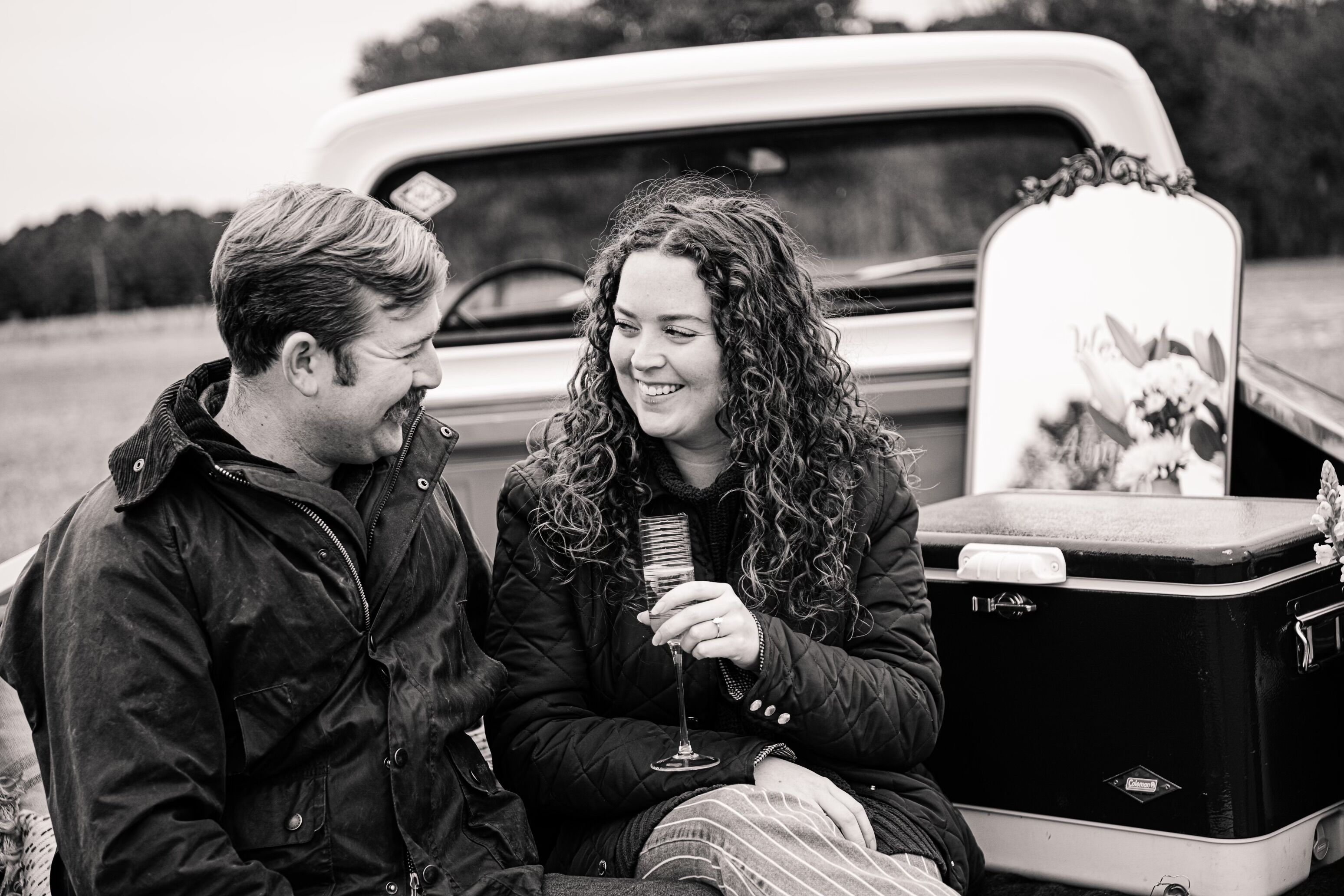 Courtney Doyle Wedding Anniversary Photo Shoot Neon Museum | Courtney