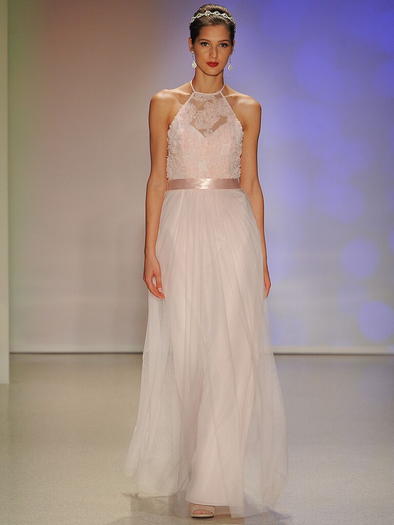 The Prettiest Blush and Light Pink Wedding Gowns