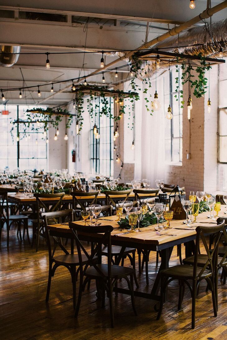 Vintage Industrial Reception Deco