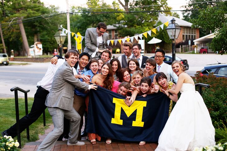 University of Michigan Wedding Reception