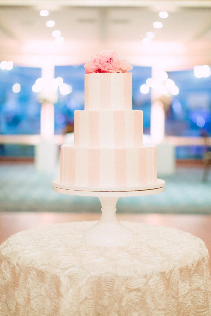 Vertical Striped Cake