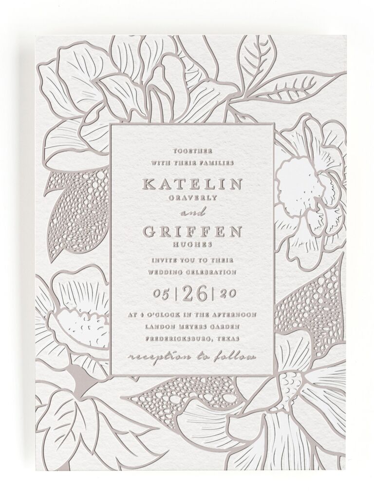 47 Spring Wedding Invitations You Can Order Online