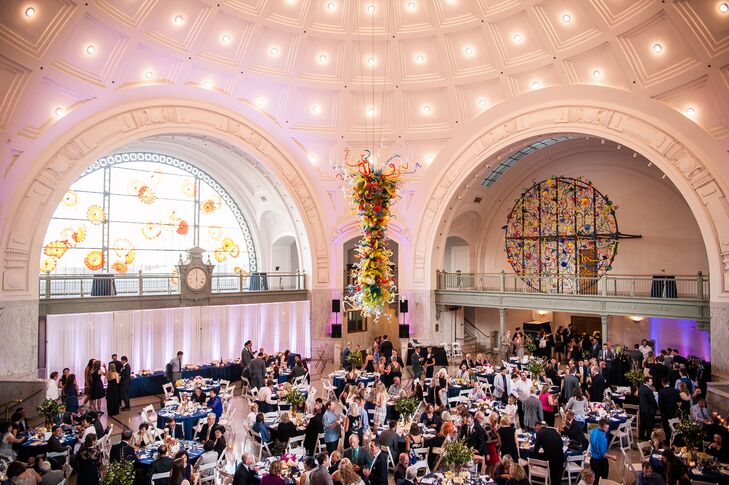 An Elegant, Outdoor Wedding at Union Station in Tacoma, Washington