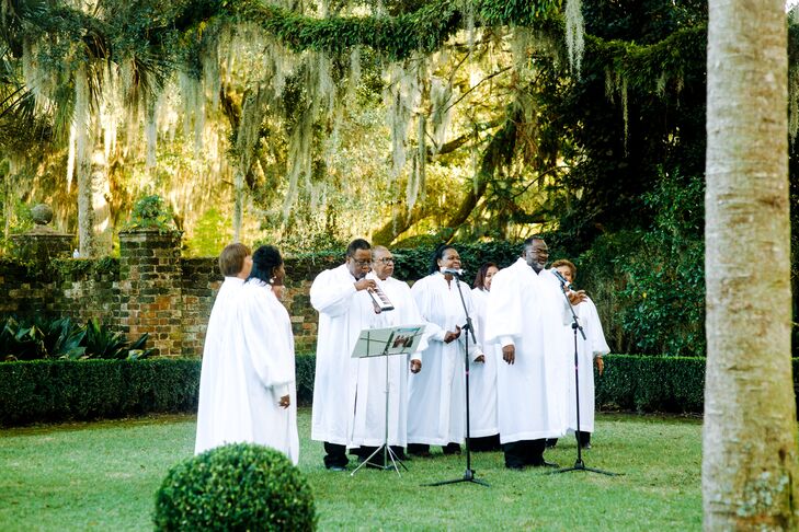 Gospel Choir at Outdoor Ceremony