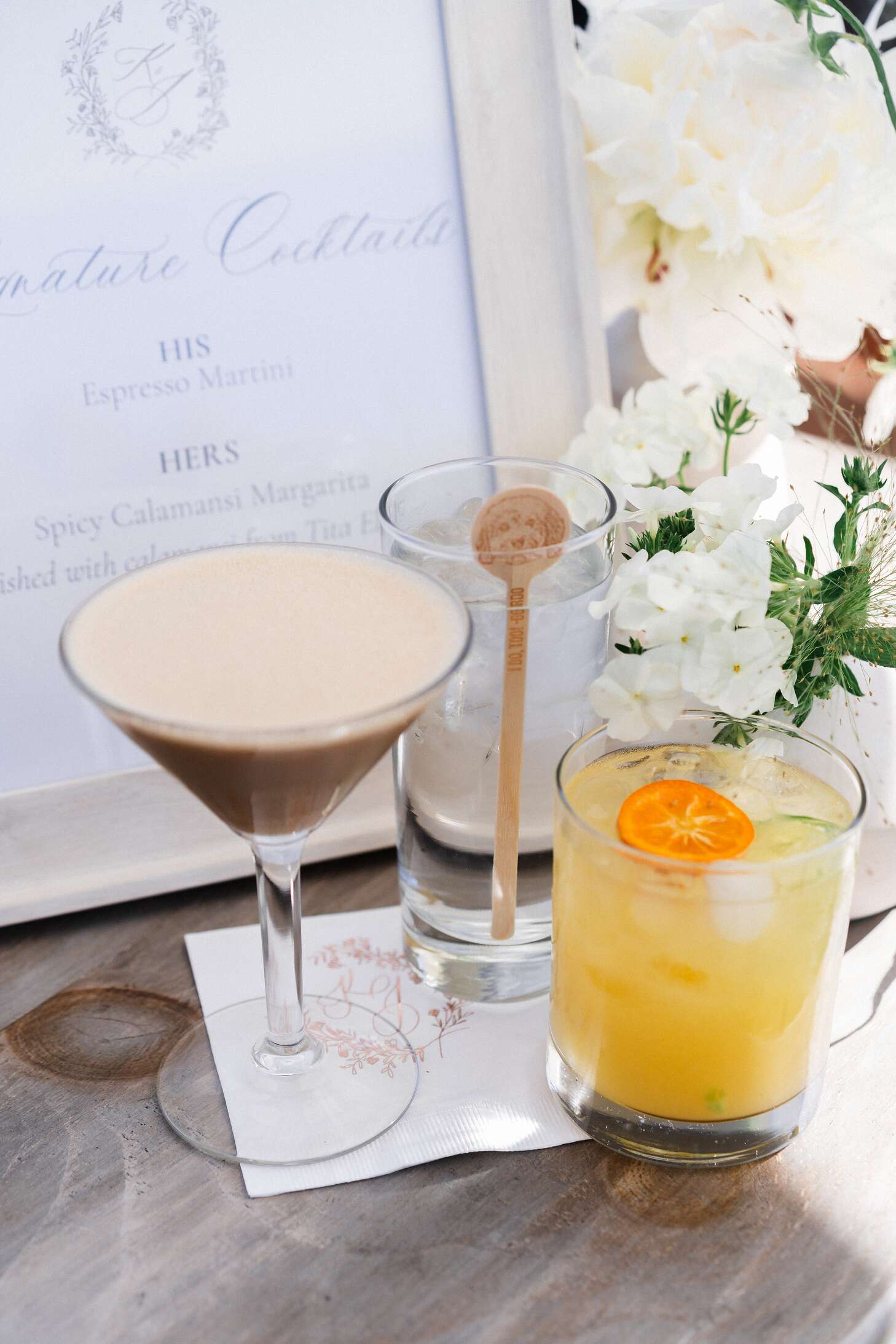 Espresso Martini Wedding Black & White Modern Affair With An Espresso