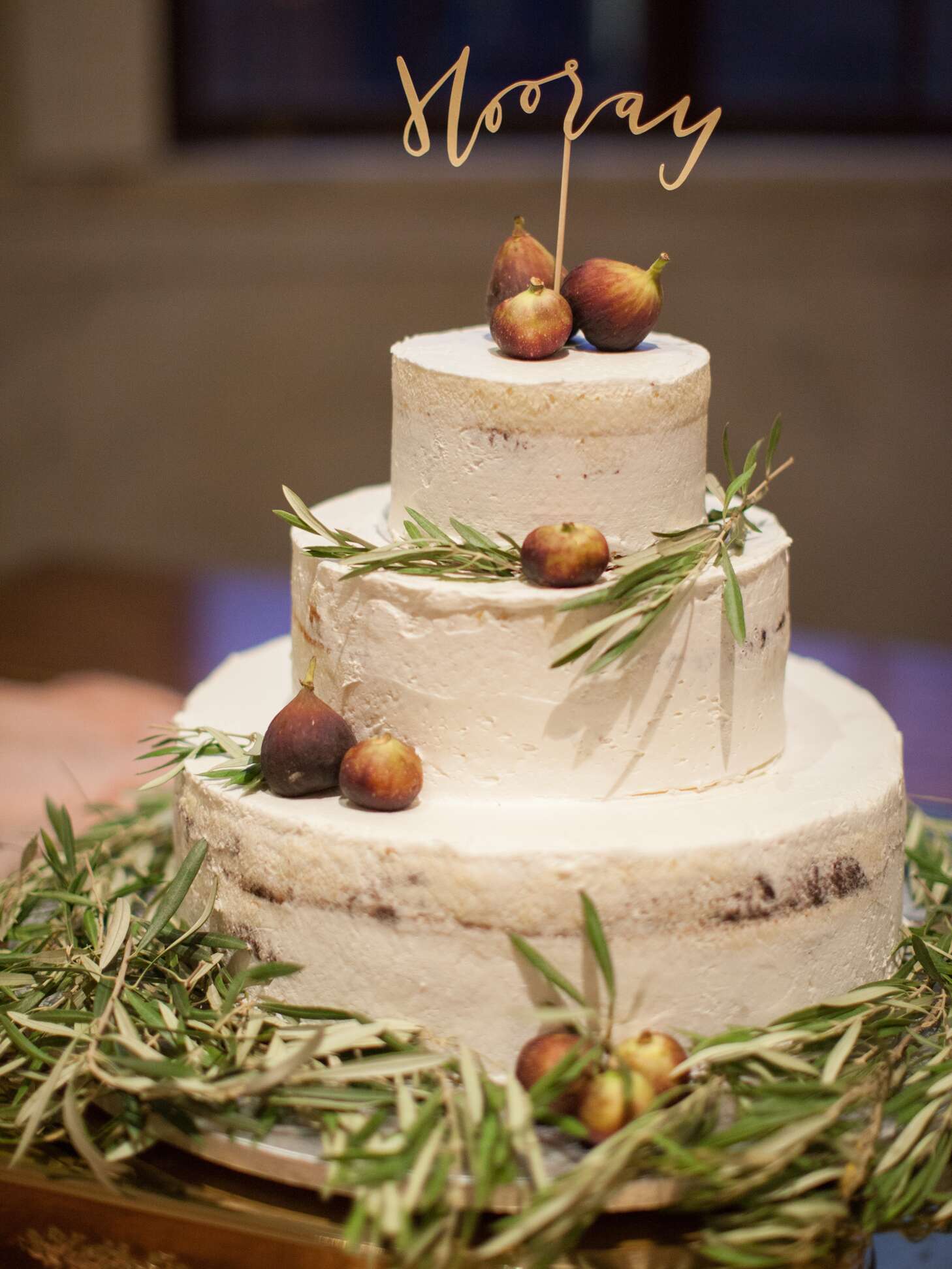 Fig Wedding Cake