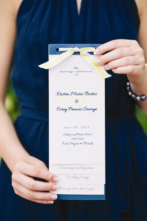 Creative Wedding Programs