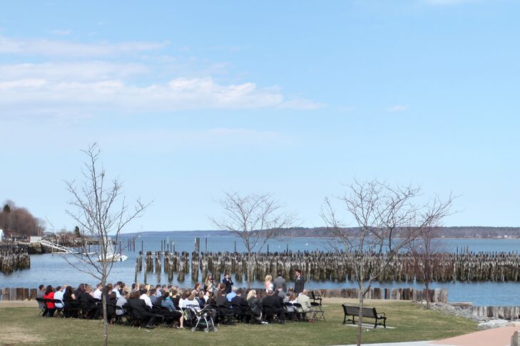 A Modern, Nautical Wedding at Ocean Gateway in Portland, Maine