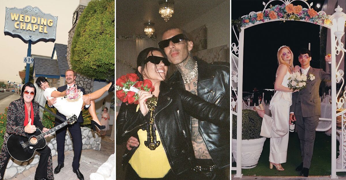 Our Favorite Celebrity Las Vegas Weddings