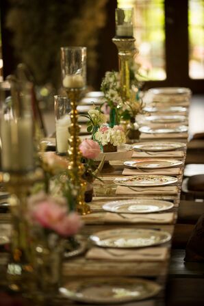 Rustic Wedding Candelabra