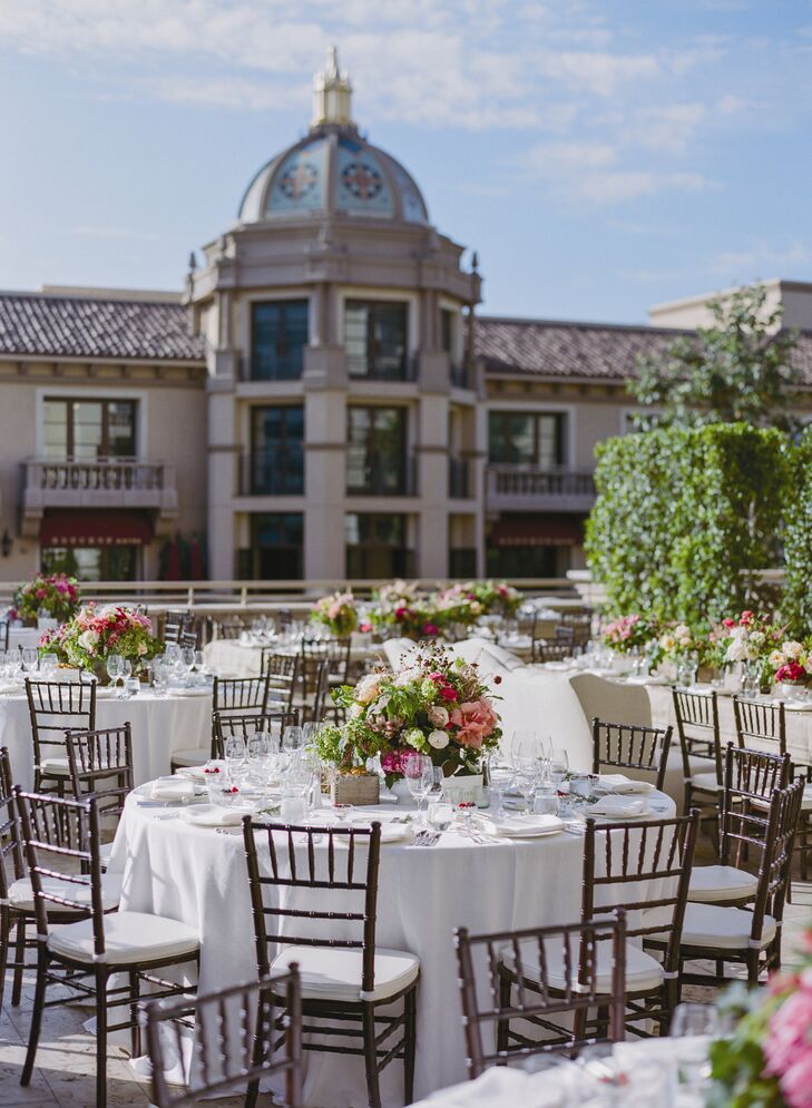 Outdoor Terrace Reception