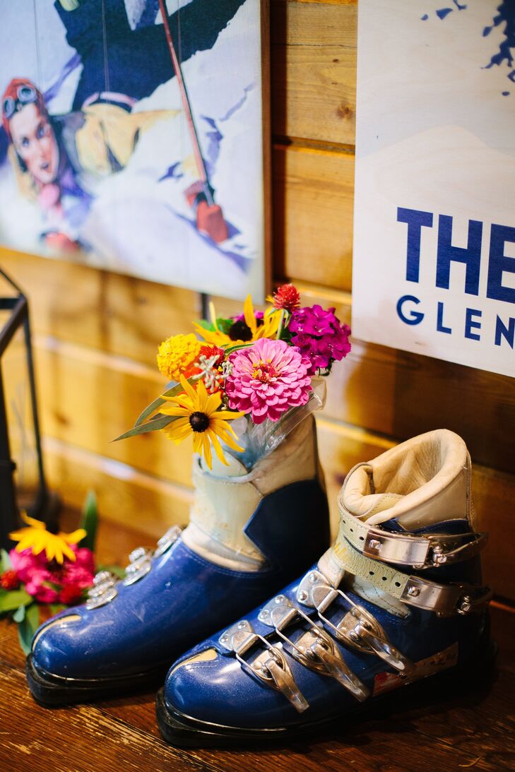Boot Flower Arrangements