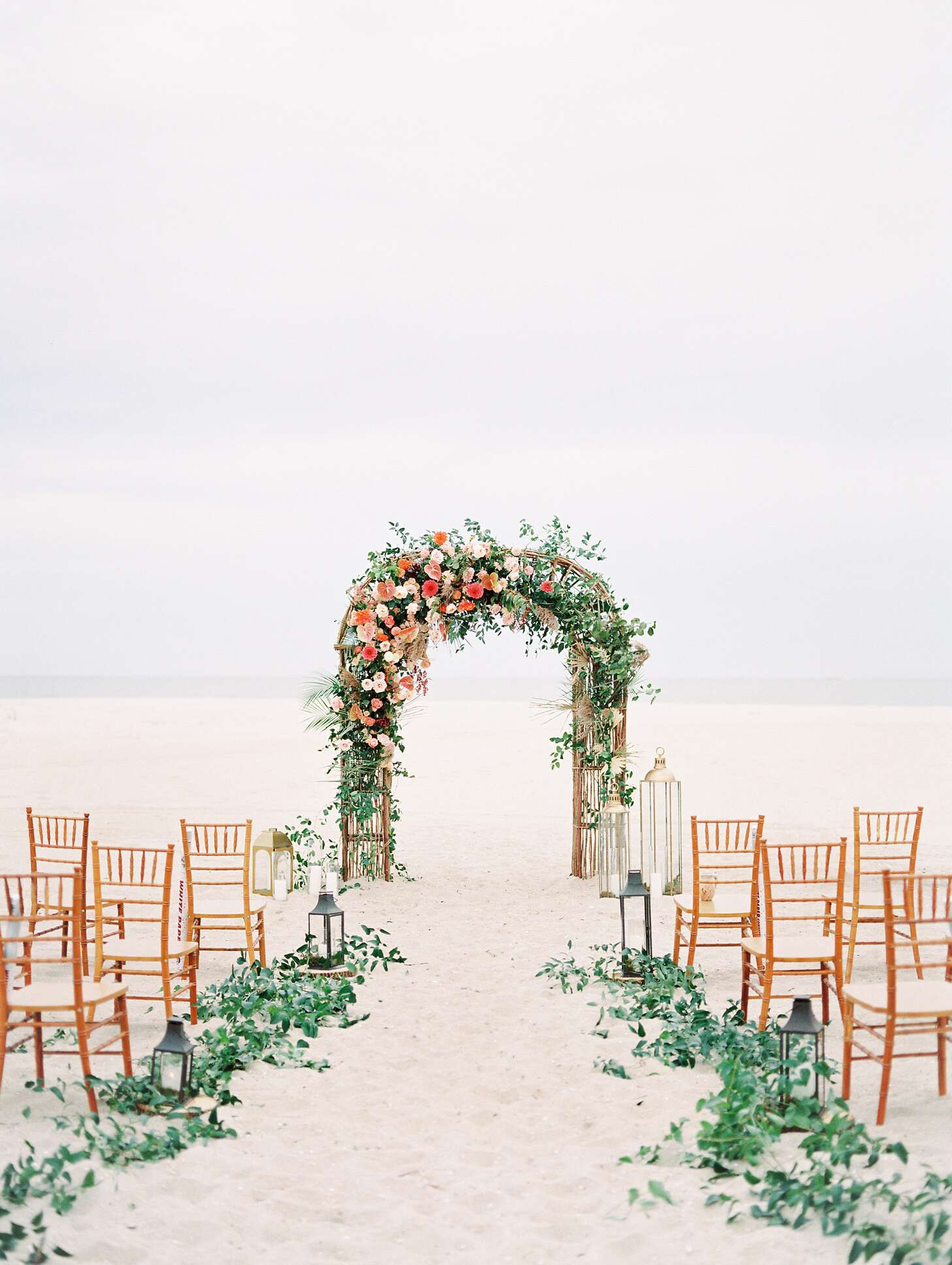 Beach Wedding Arch Decorations