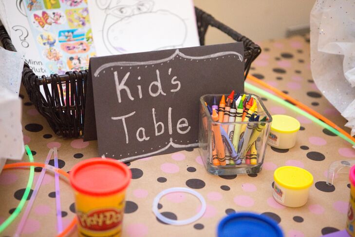 Creative Reception Kids' Table