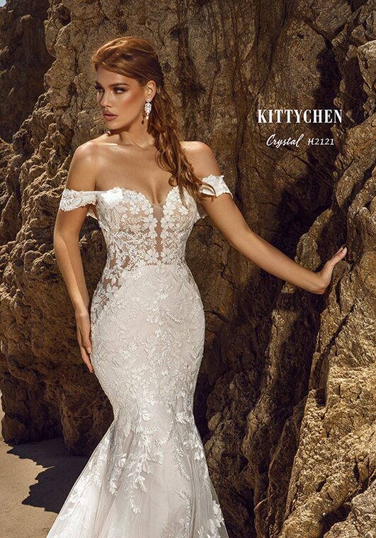 Crystal Lace Wedding Dresses