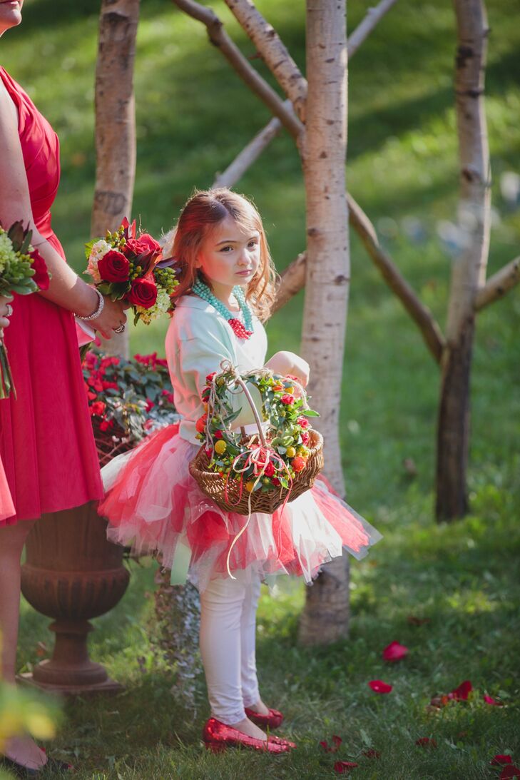 Whimsical Flower Girl Look