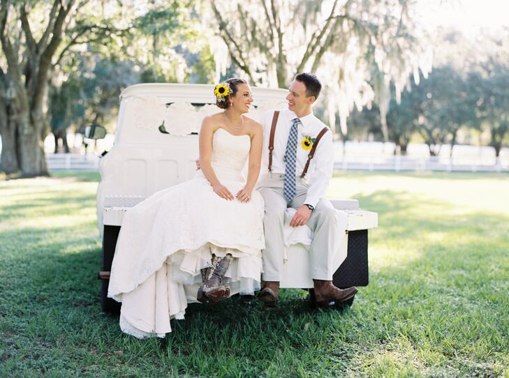 A Country-Themed Wedding