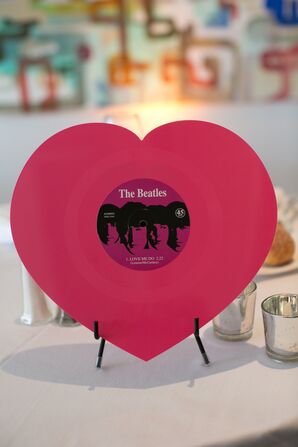 Pink Record Table Numbers