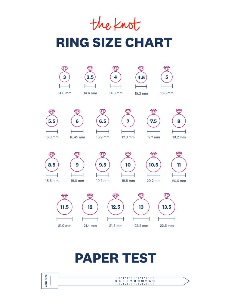 Printable Ring Size Chart Ring Sizer Tool Find Your Ring ... Printable Ring Size Chart Ring Sizer Tool Find Your Ring ...