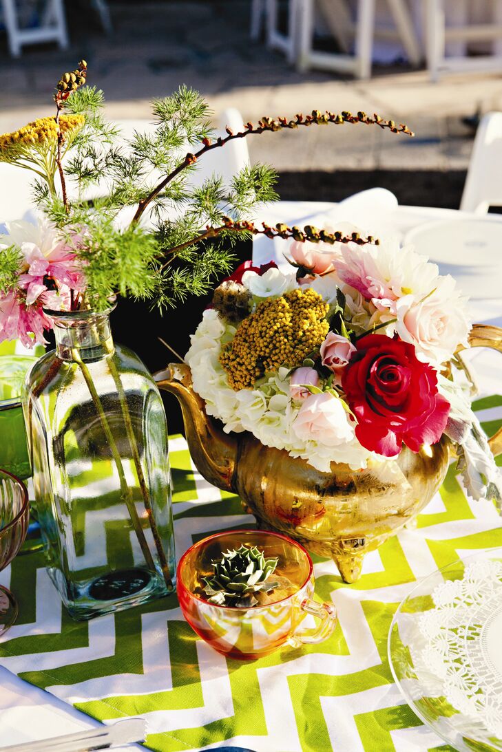 Eclectic Centerpieces