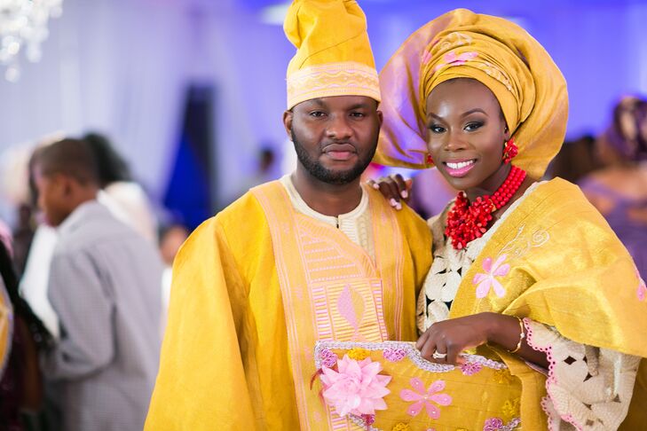 Traditional Nigerian Asoke Outfits for Reception