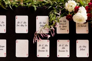 Giant Playing Card Table Numbers