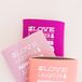 Customized Pink Koozies