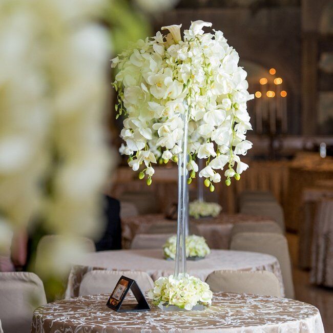 Cascading Floral Centerpiece