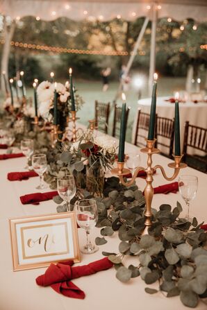 Rustic Wedding Candelabra