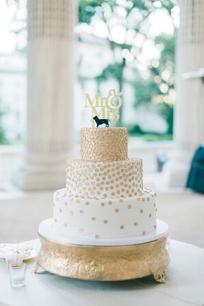 Stylized Menu with Gold Border