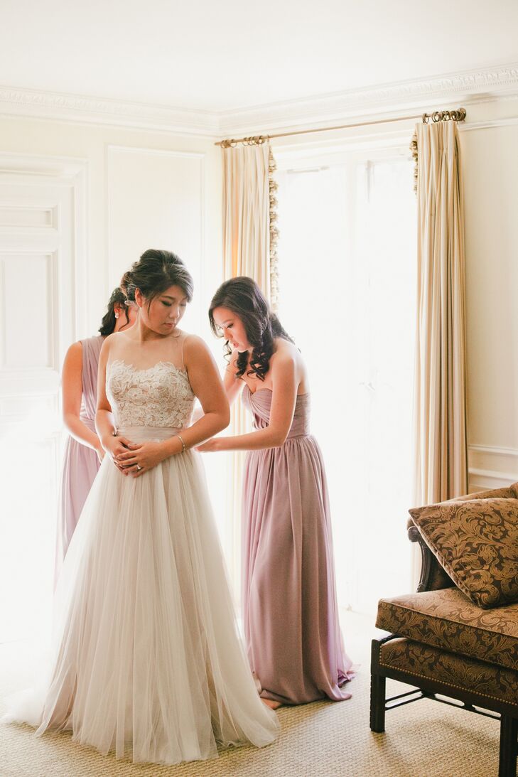 A Soft, Elegant Wedding at the Athenaeum at Caltech in Pasadena, California