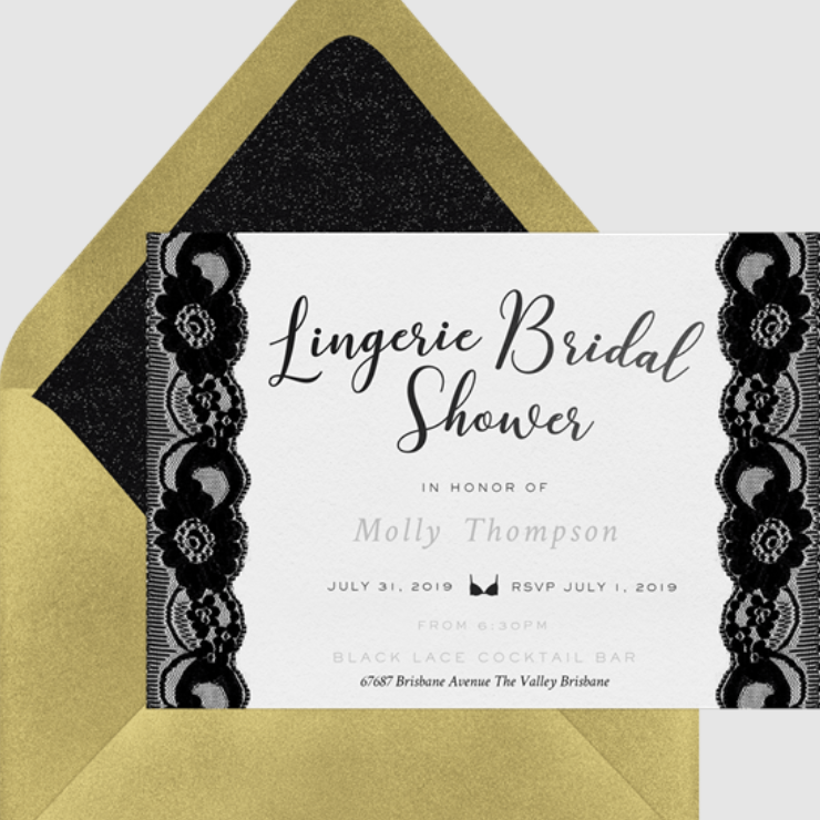 The 15 Best Lingerie Party Invitations For Your Shower