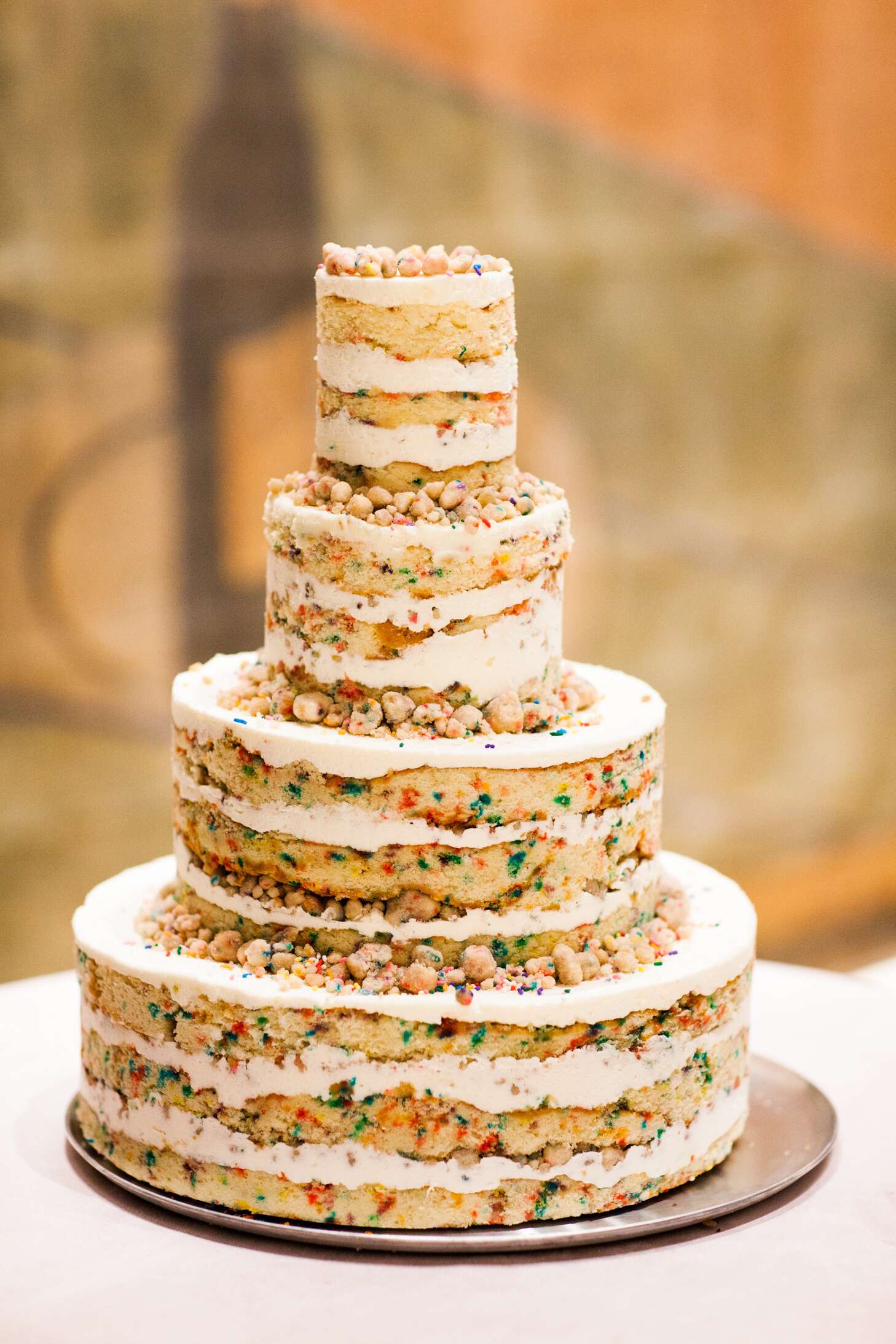 Funfetti wedding cake 60 photos - Astyledwedding.com