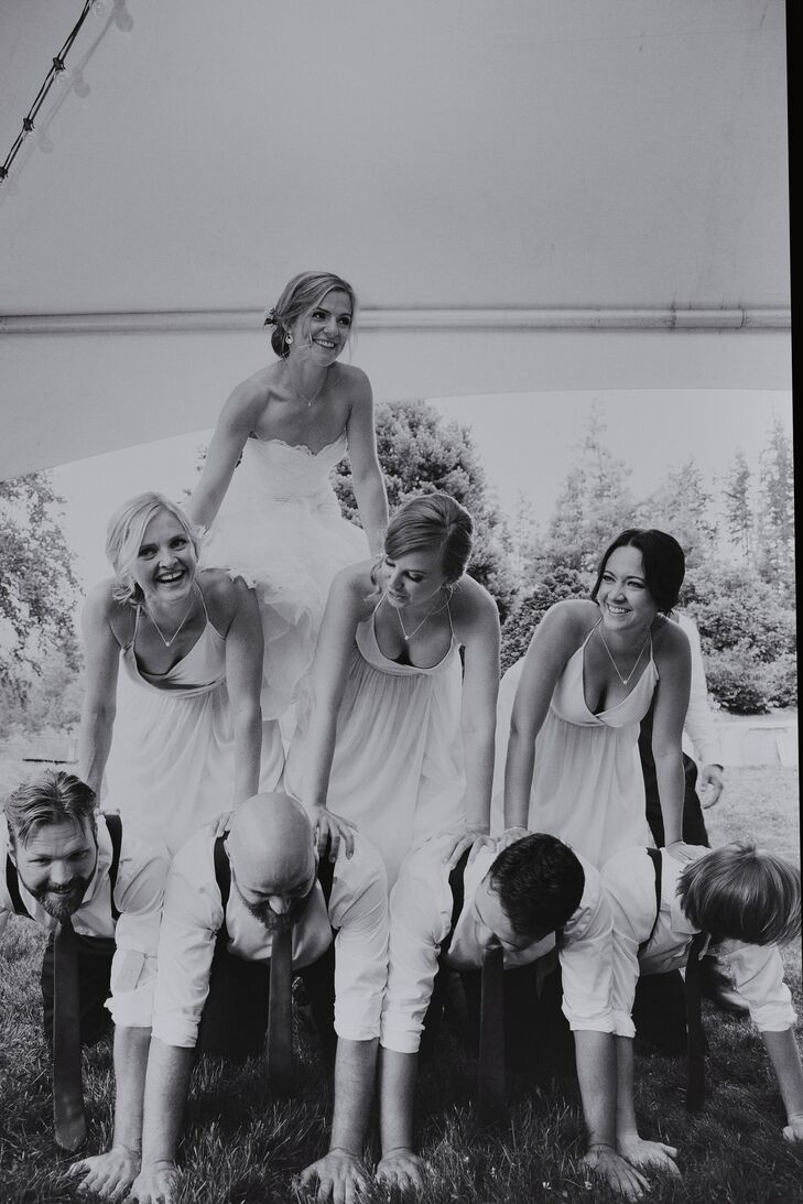 A Natural, Garden Wedding at Blaylock Mansion in Nelson, British Columbia