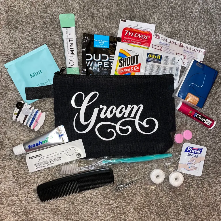 Groom Emergency Kit: What You Need to Be Set Up for Success