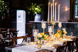 Rustic Wedding Candelabra