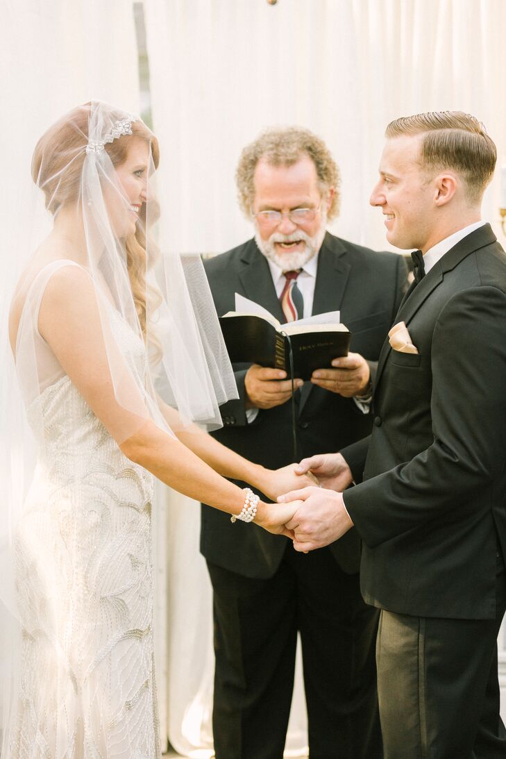 A Gatsby-Inspired Art Deco Wedding at the Gardens of Bammel Lane in ...