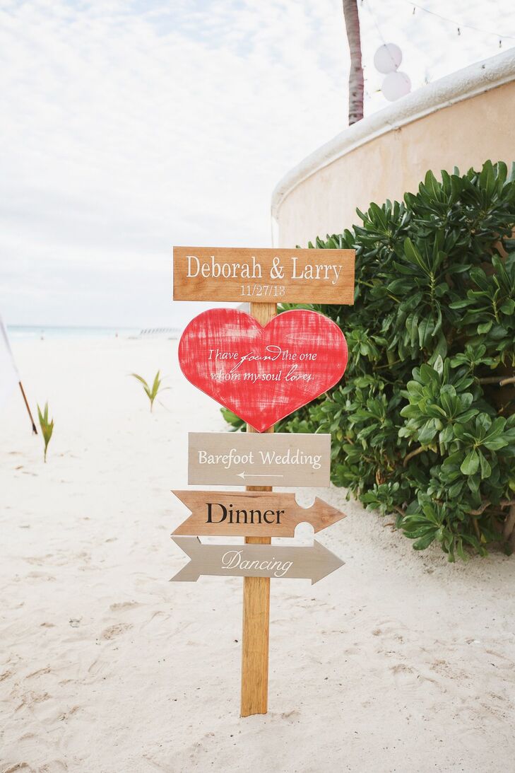 Wooden Wedding Signs