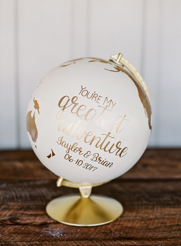 Custom Globe with Typography