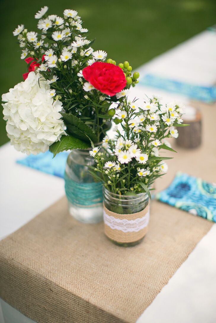 Rustic DIY Centerpieces