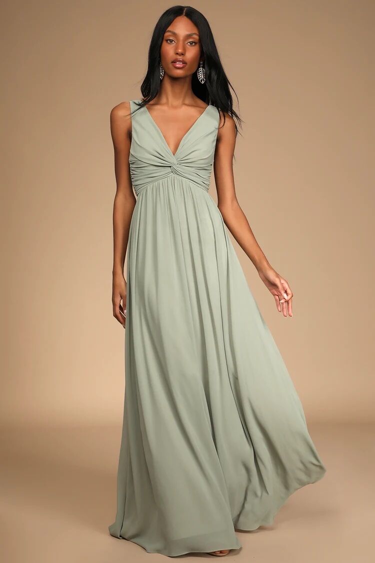 23 Sage Green Bridesmaid Dresses For Every Style