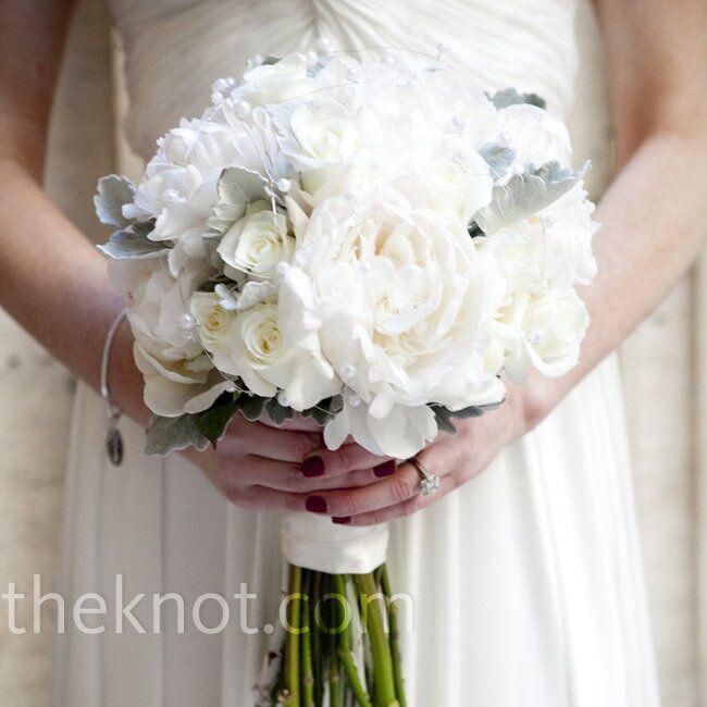 White Rose Bouquet