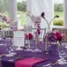 Pink and Purple Dining Table